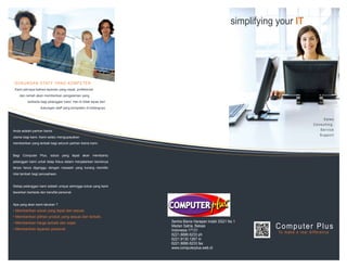 Computer Plus Profile | PPT