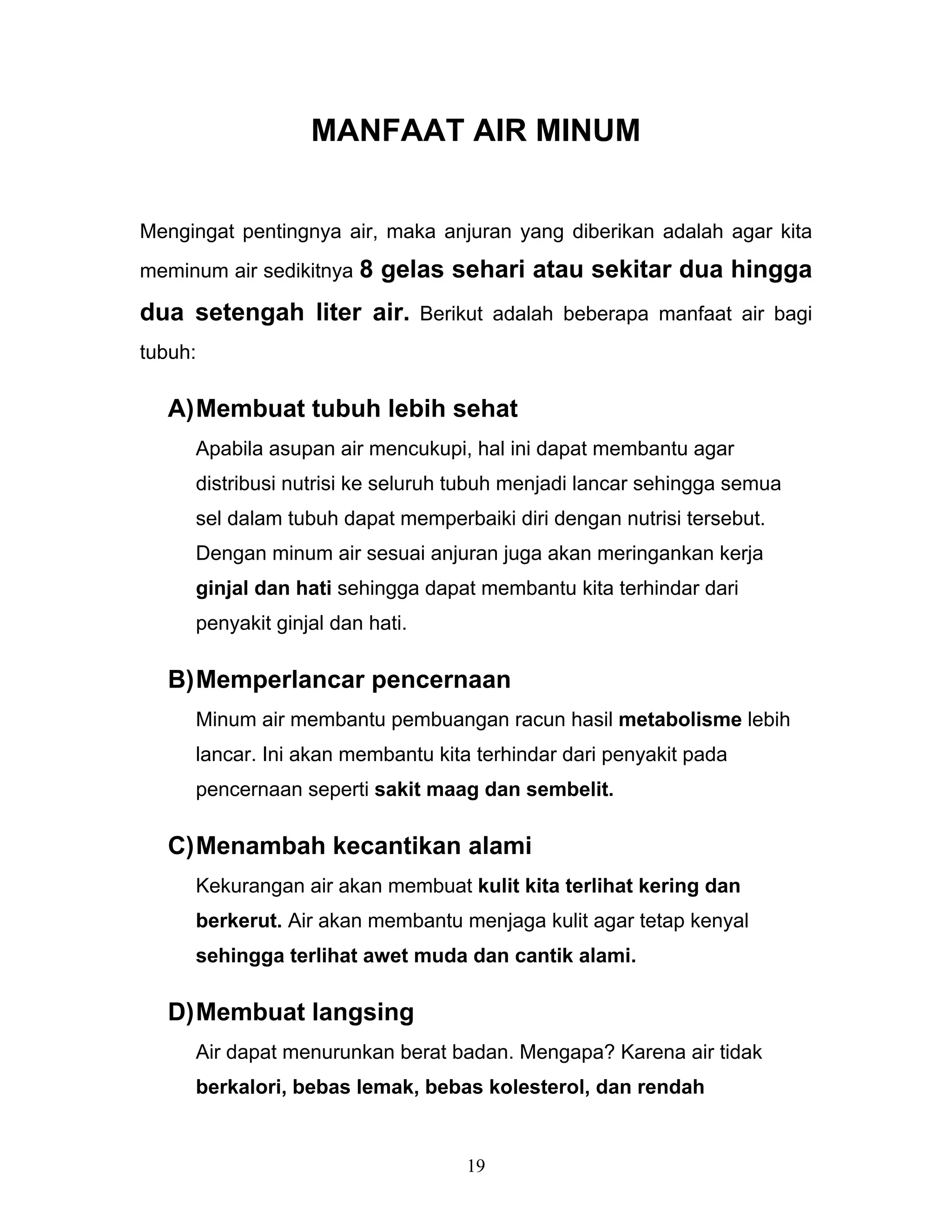 Air minum | PDF