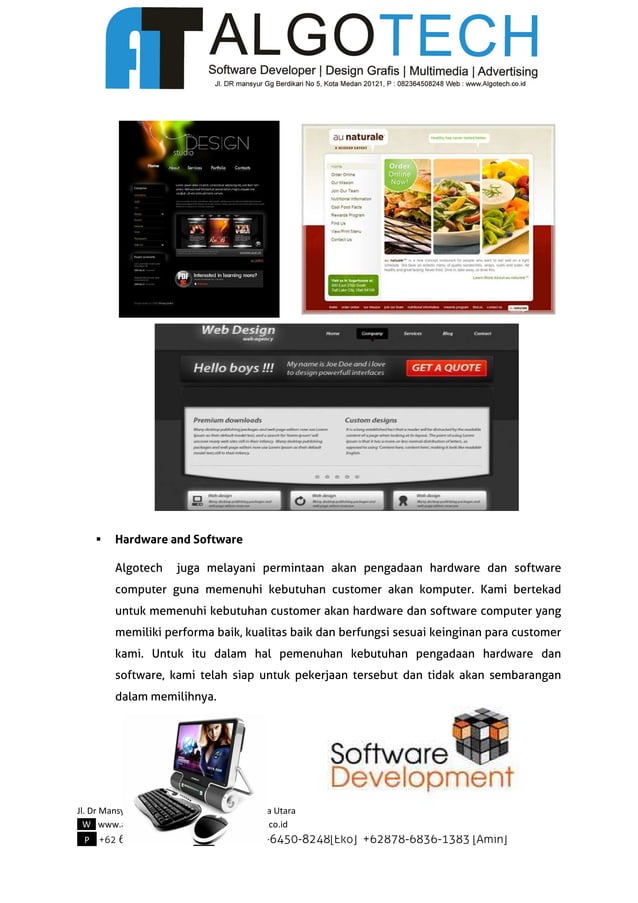 COMPANY PROFILE ALGOTECH | PDF