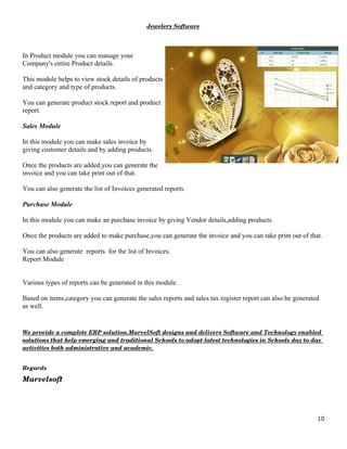 MarvelSoft Products and Service | PDF | Educational Assessment | Education