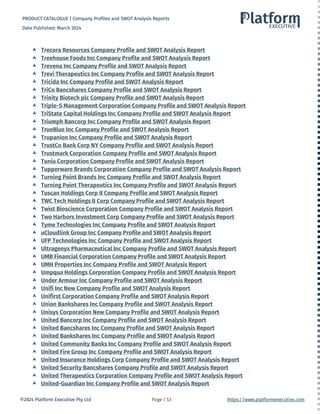 Company Profile and SWOT Analysis Product List.pdf