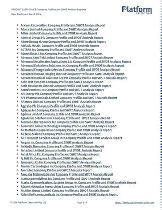 Company Profile and SWOT Analysis Product List.pdf