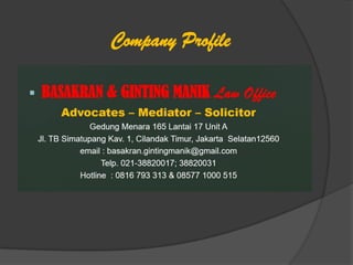 Company Profile BASAKRAN & GINTING MANIK Law Office.pdf