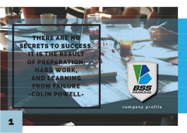 Company profile bss parking jakarta