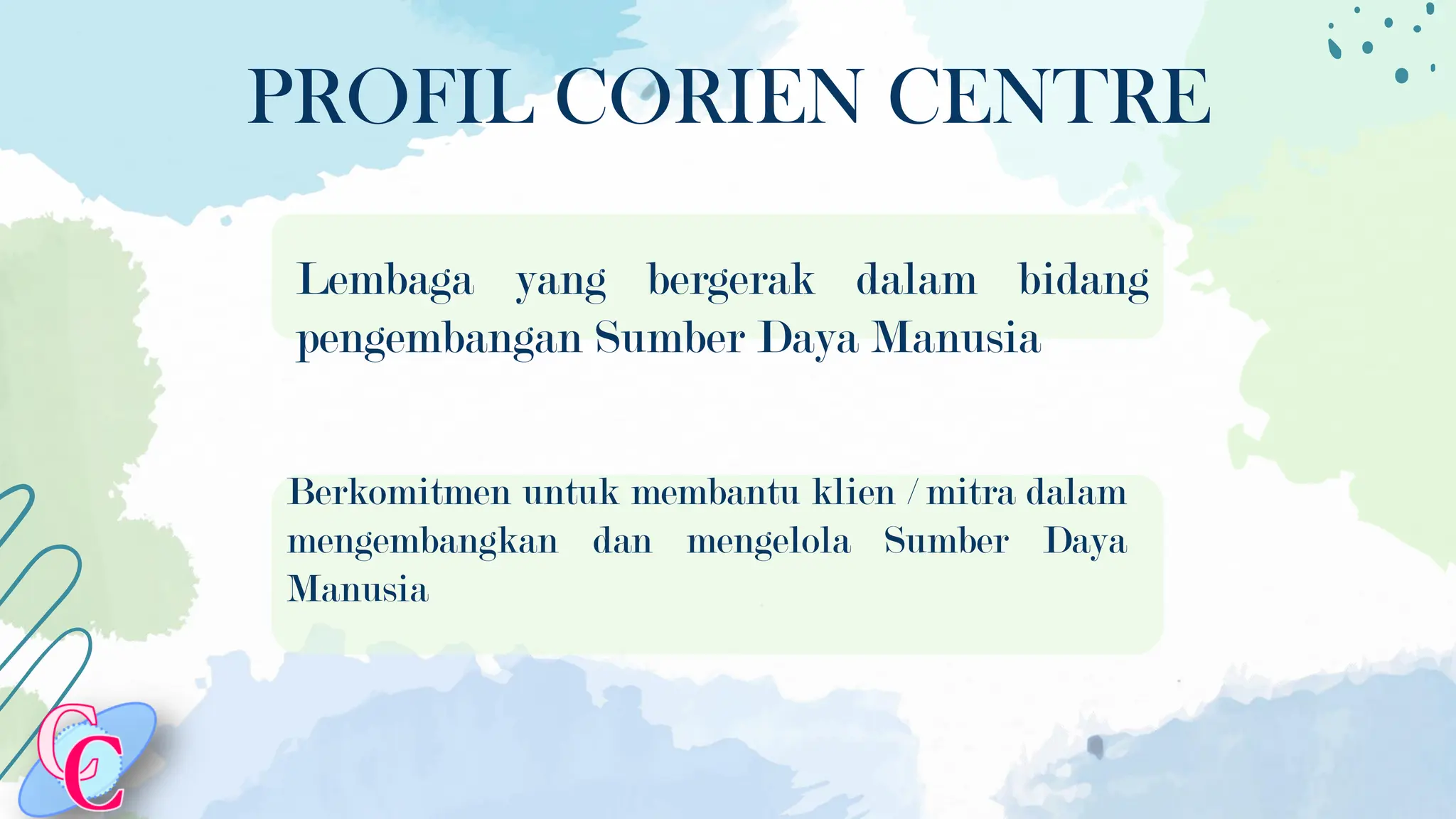 COMPANY PROFILE CORIEN CENTRE LEMBAGA PENGEMBANGAN SDM | PDF