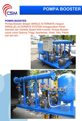Supplier Pompa Hydrant, Pompa Ebara, Pompa Industri, | PDF