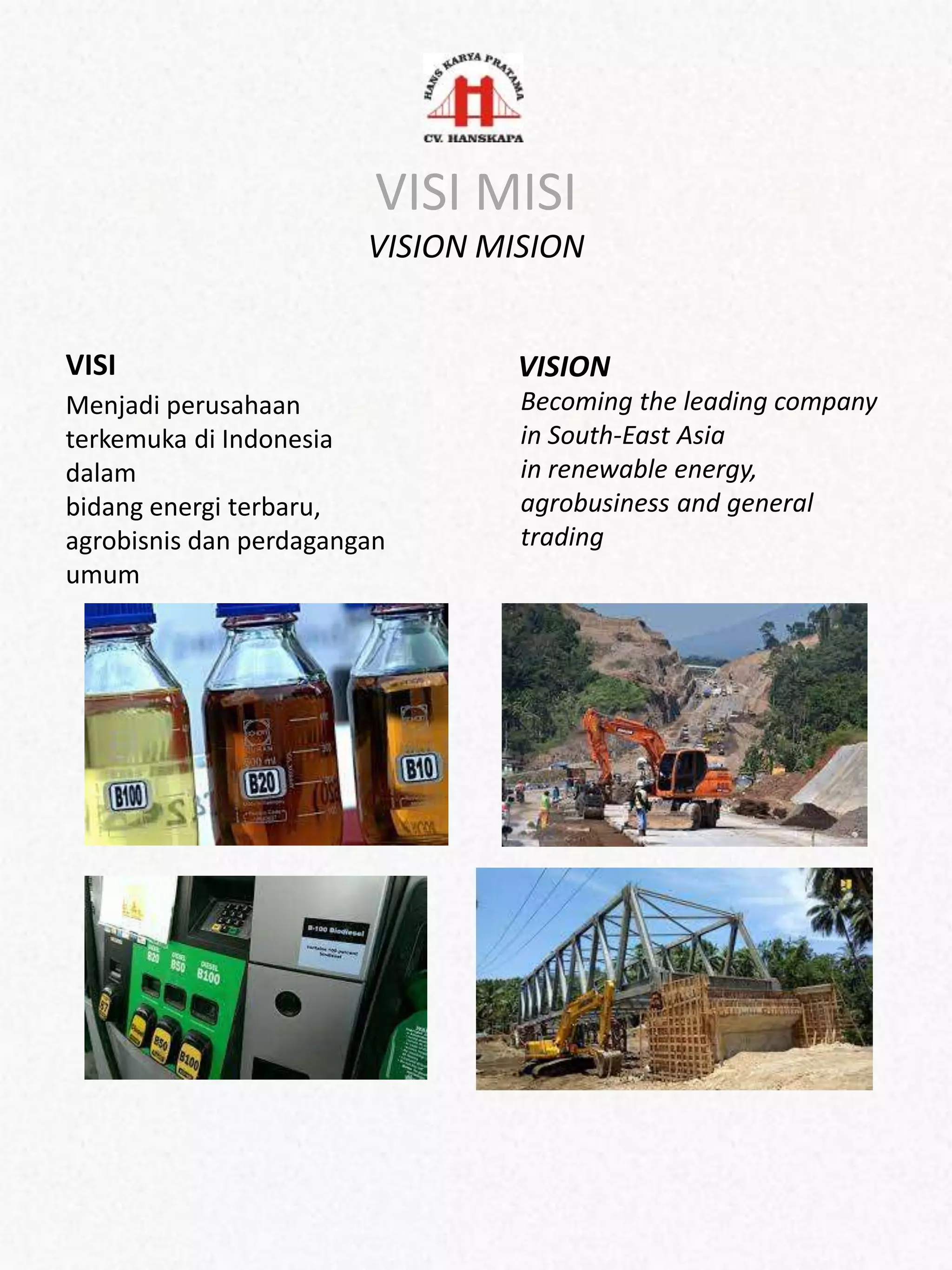 Company profile cv. hanskapa | PPTX