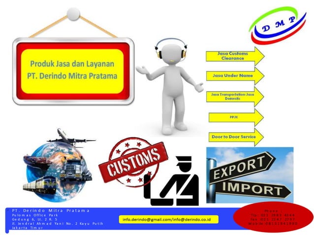 Company Profile PT. Derindo Mitra Pratama (Perusahaan Jasa Export dan ...