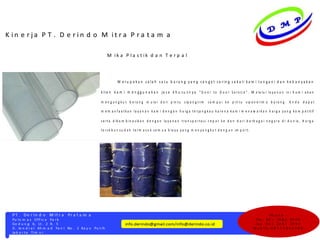 Company Profile PT. Derindo Mitra Pratama (Perusahaan Jasa Export dan ...