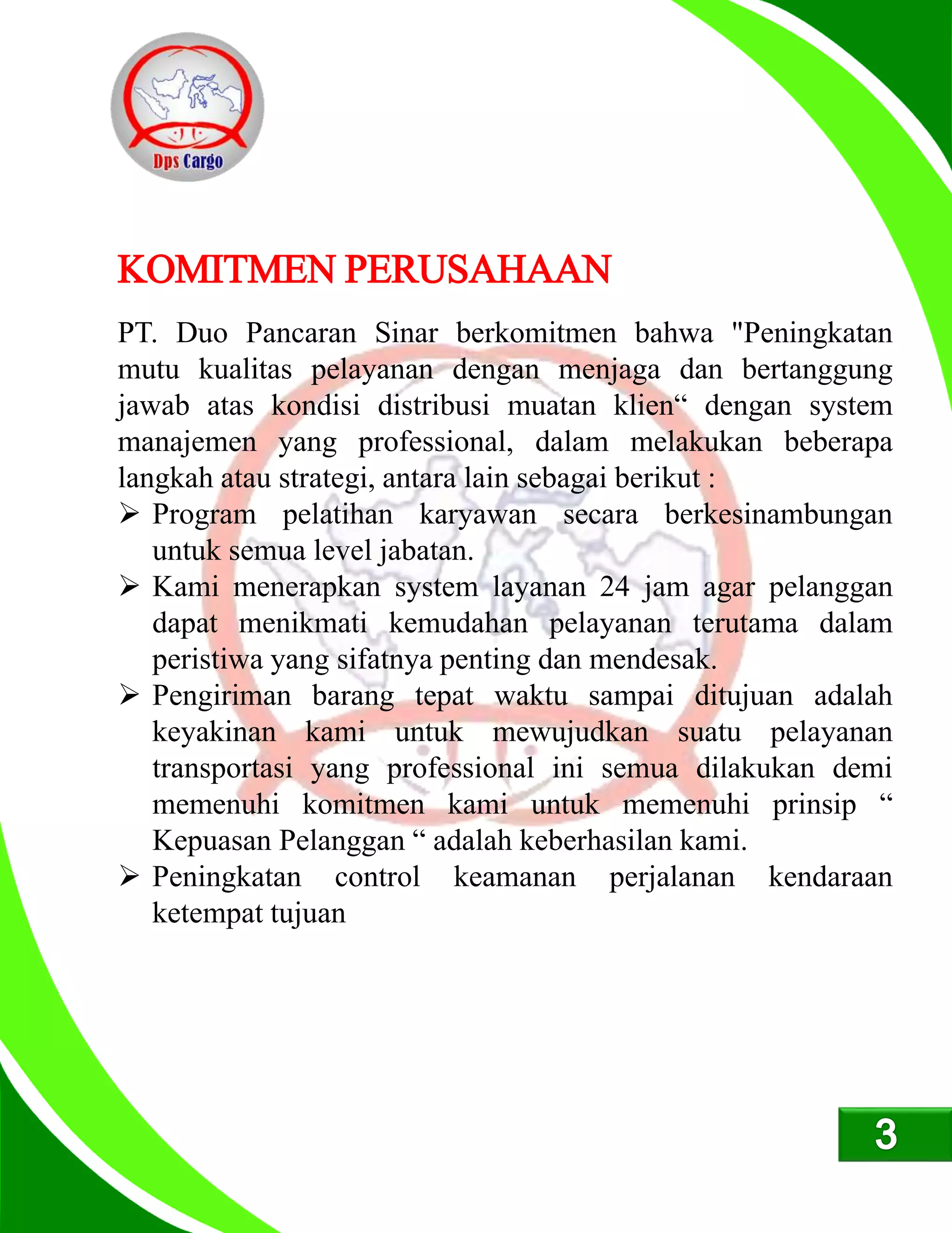 PT. Duo Pancaran Sinar | PPTX