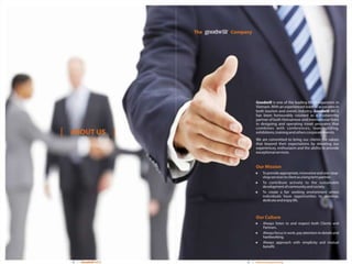 Company Profile Goodwill | PPTX