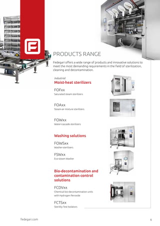 Fedegari Group - Company profile - Passion that drives performances. | PDF