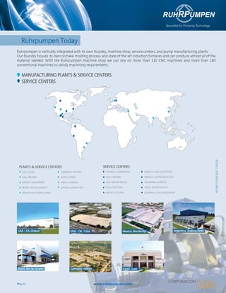 Ruhrpumpen - Company Profile | PDF