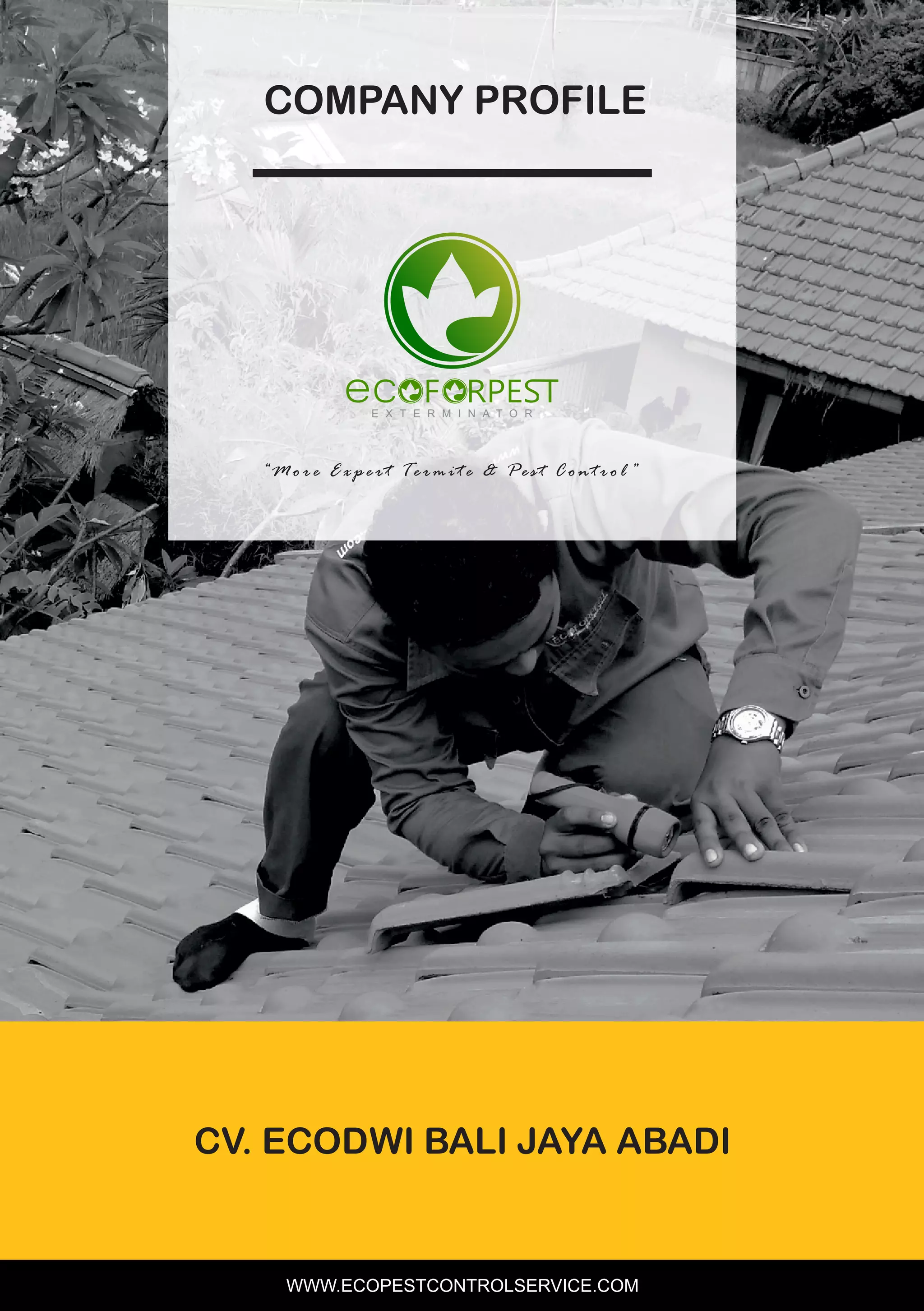 Company Profile (english version) | Eco Pest Control Bali | PDF