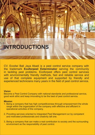 Company Profile (english version) | Eco Pest Control Bali | PDF
