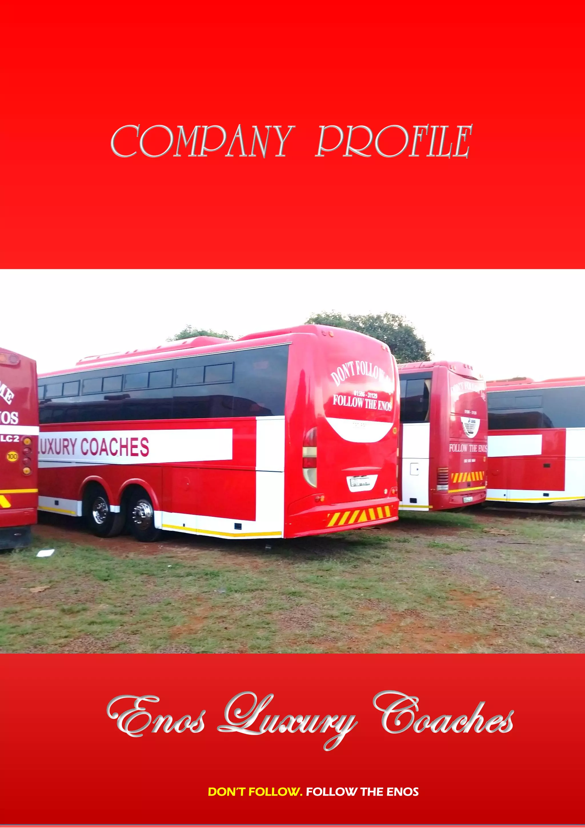 Company profile enos bus services | PDF