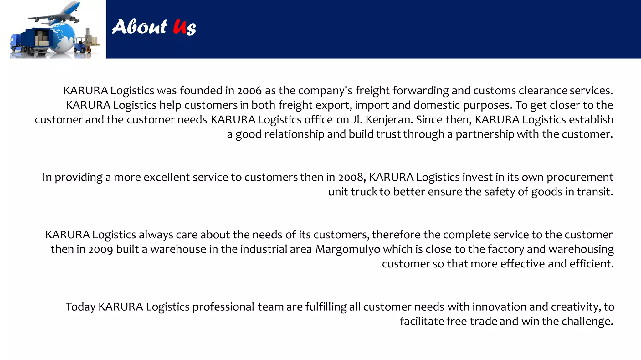 PT. Karura Logistics | PDF
