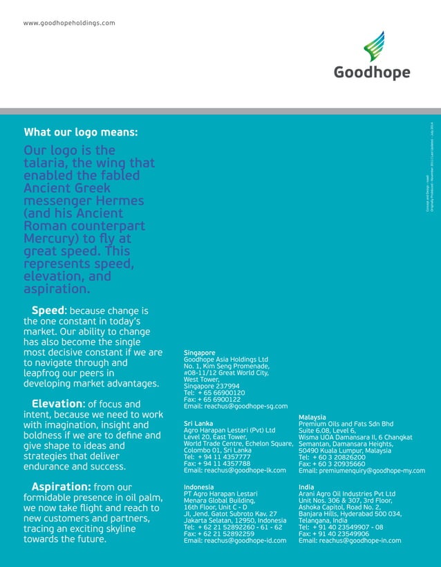 Goodhope Asia Holdings Company Profile | PDF