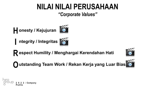 COMPANY PROFILE HIRO GROUP.pptx | Business | Business and Finance