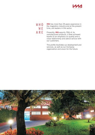 IMA Company profile | PDF