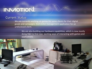 Inmotion's Company Profile and Portfolio | PPT