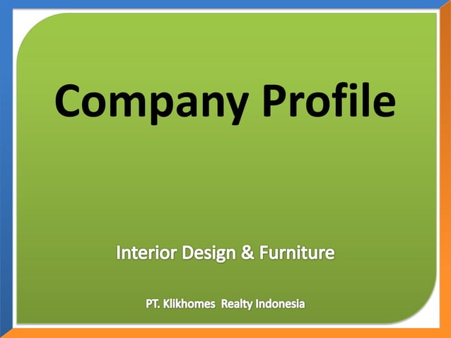 Company profile interior | PDF