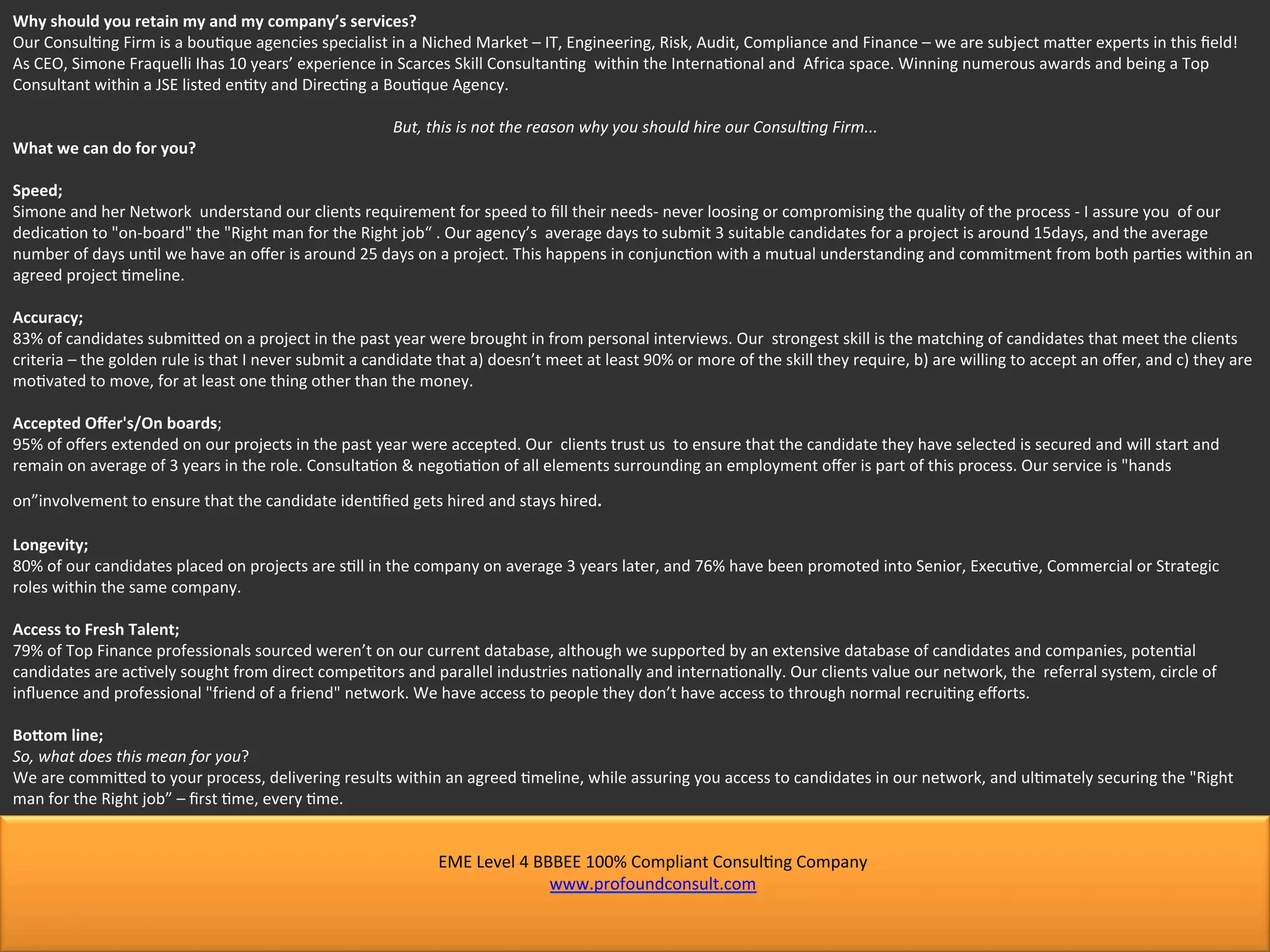 proFound Consulting | PDF