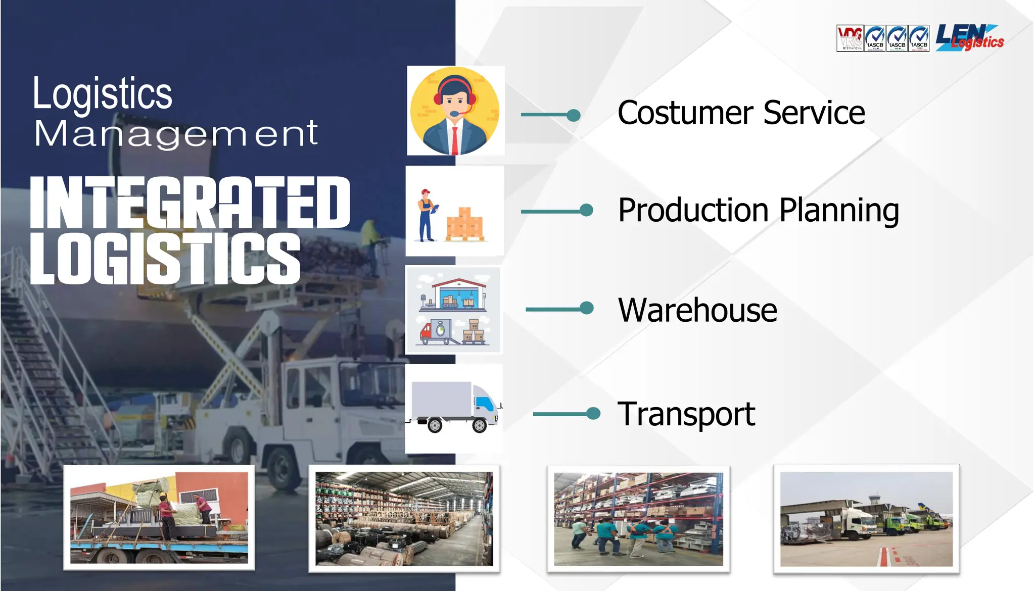 PROFILE LEN LOGISTICS warehouse & distribution | PPT