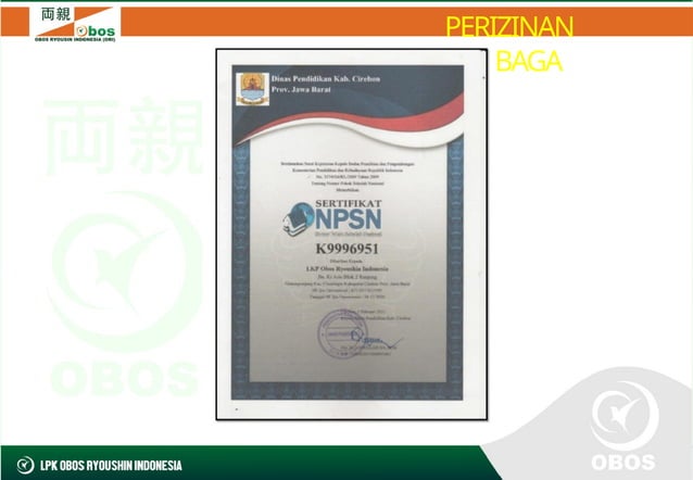 COMPANY PROFILE LPK OBOS RYOUSHIN INDONESIA (1).pptx