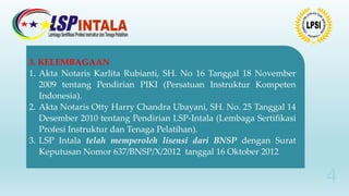 Company profile lsp intala | PDF