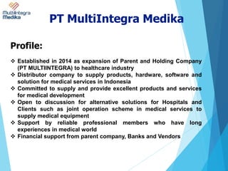 Company profile MultiIntegra Medika | PPT