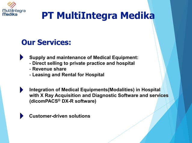 Company profile MultiIntegra Medika | PPT