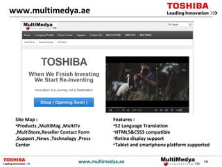 MULTIMEDYA INTERNATIONAL FZE | PPT