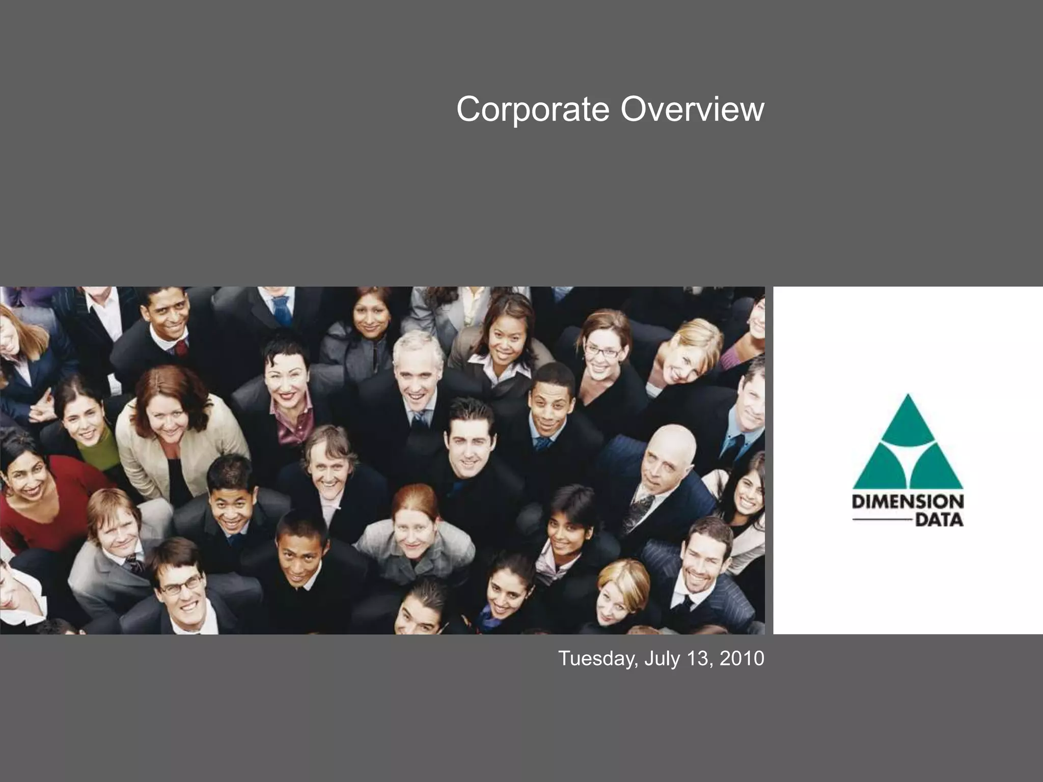 Dimension Data - Company Profile | PPTX