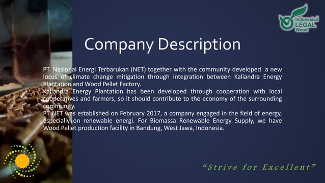 company profile PT Nasional Energi Terbarukan | PPT