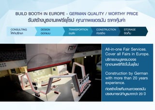 Company profile Nigmann Messeservice & Hody Fair Services & Design | PDF