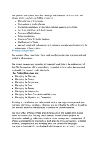 Company profile of_ d.mitra & associates | DOCX