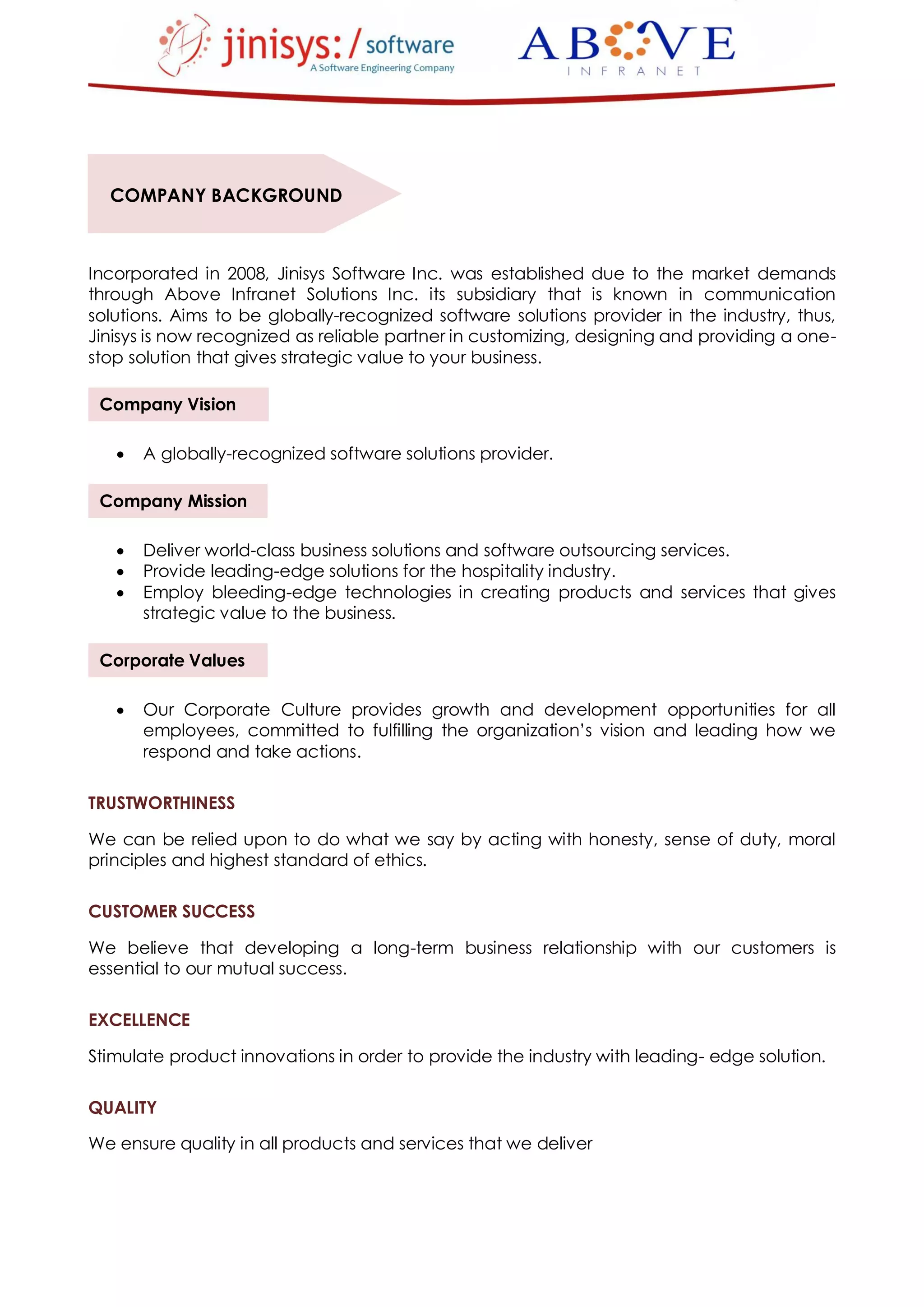 Software Engineering and Network Infrastructure Companies in the ...