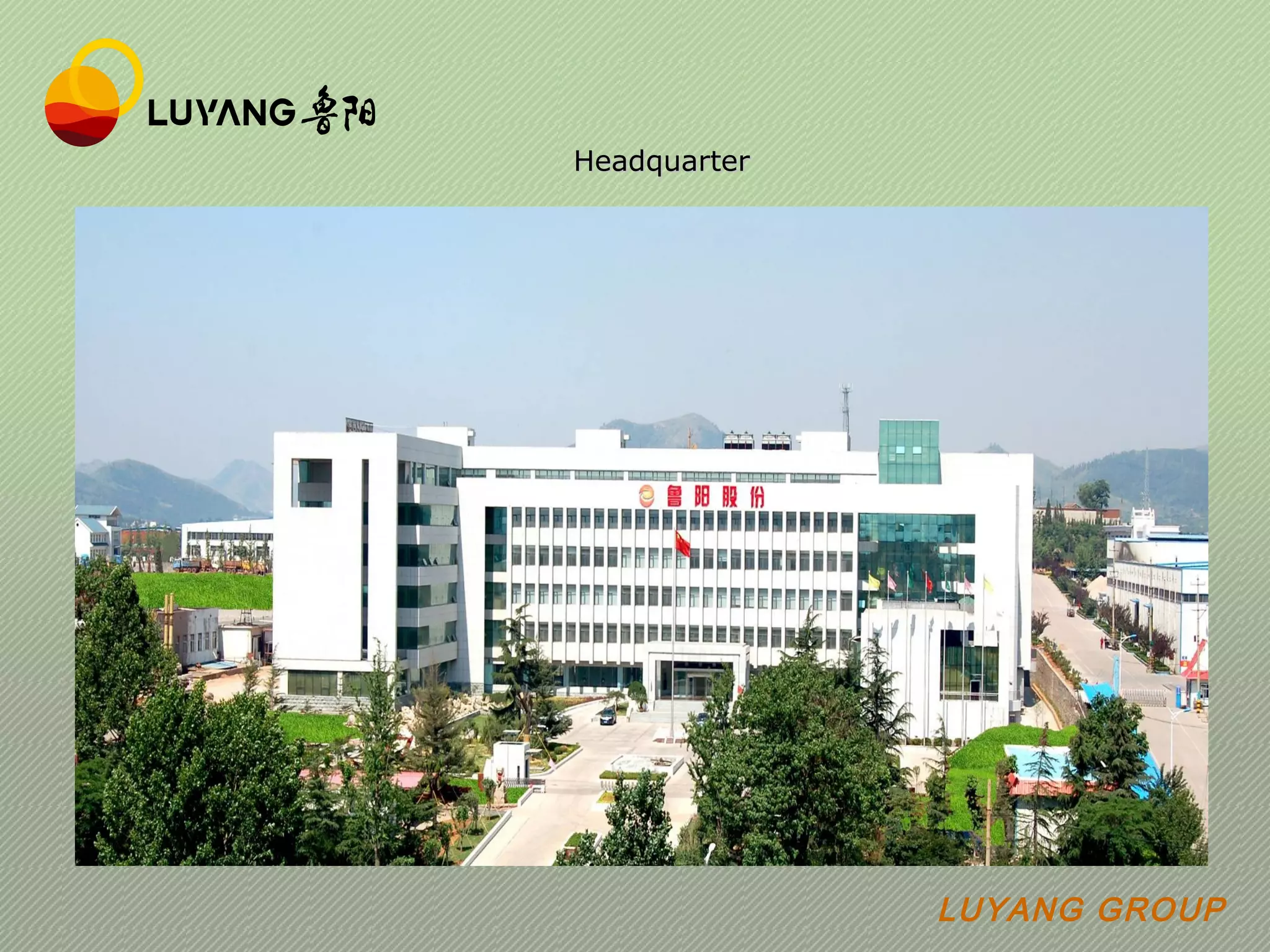 Company profile of Luyang | PPT