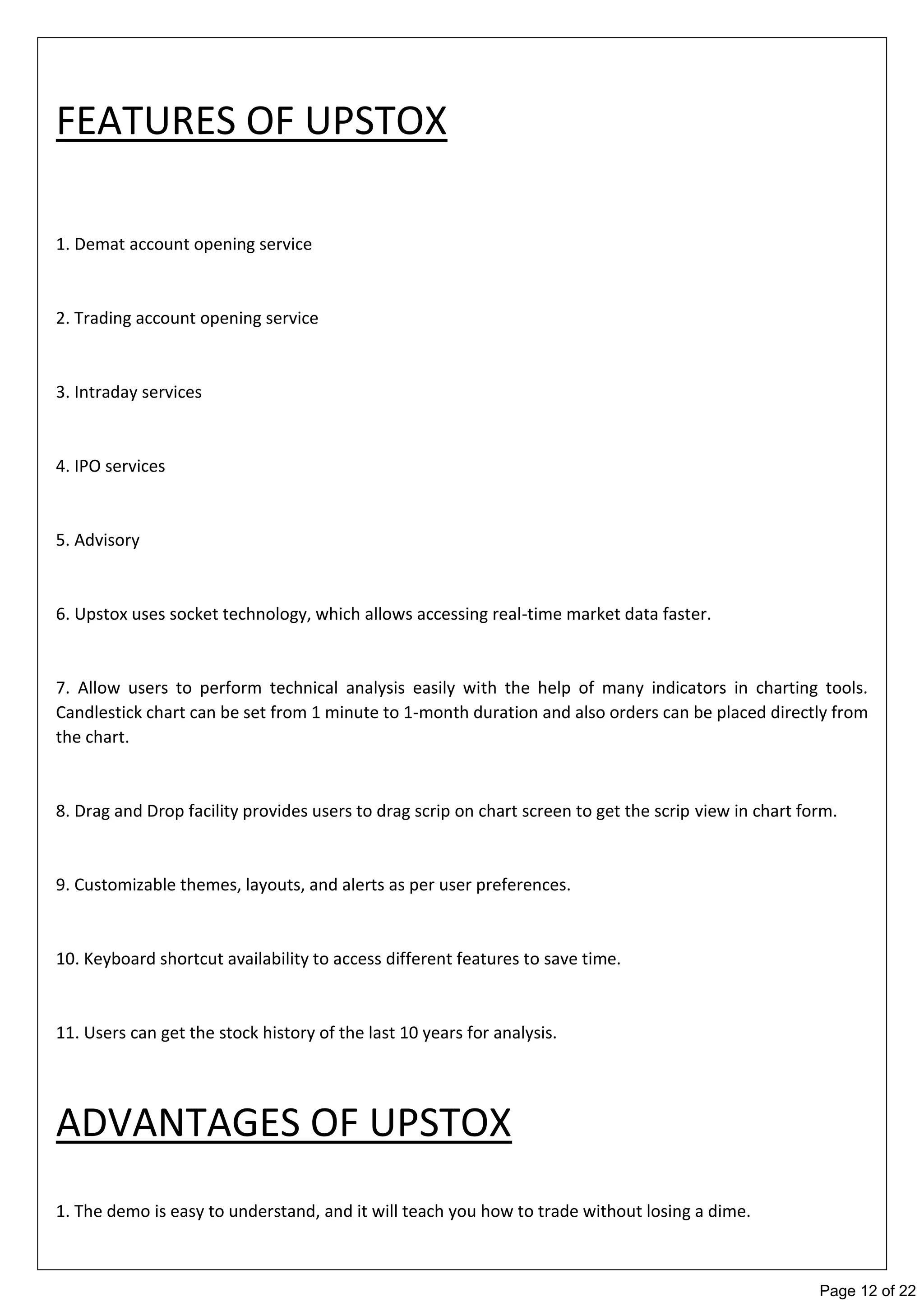 Company Profile of Upstox & Indian Stock Market.pdf