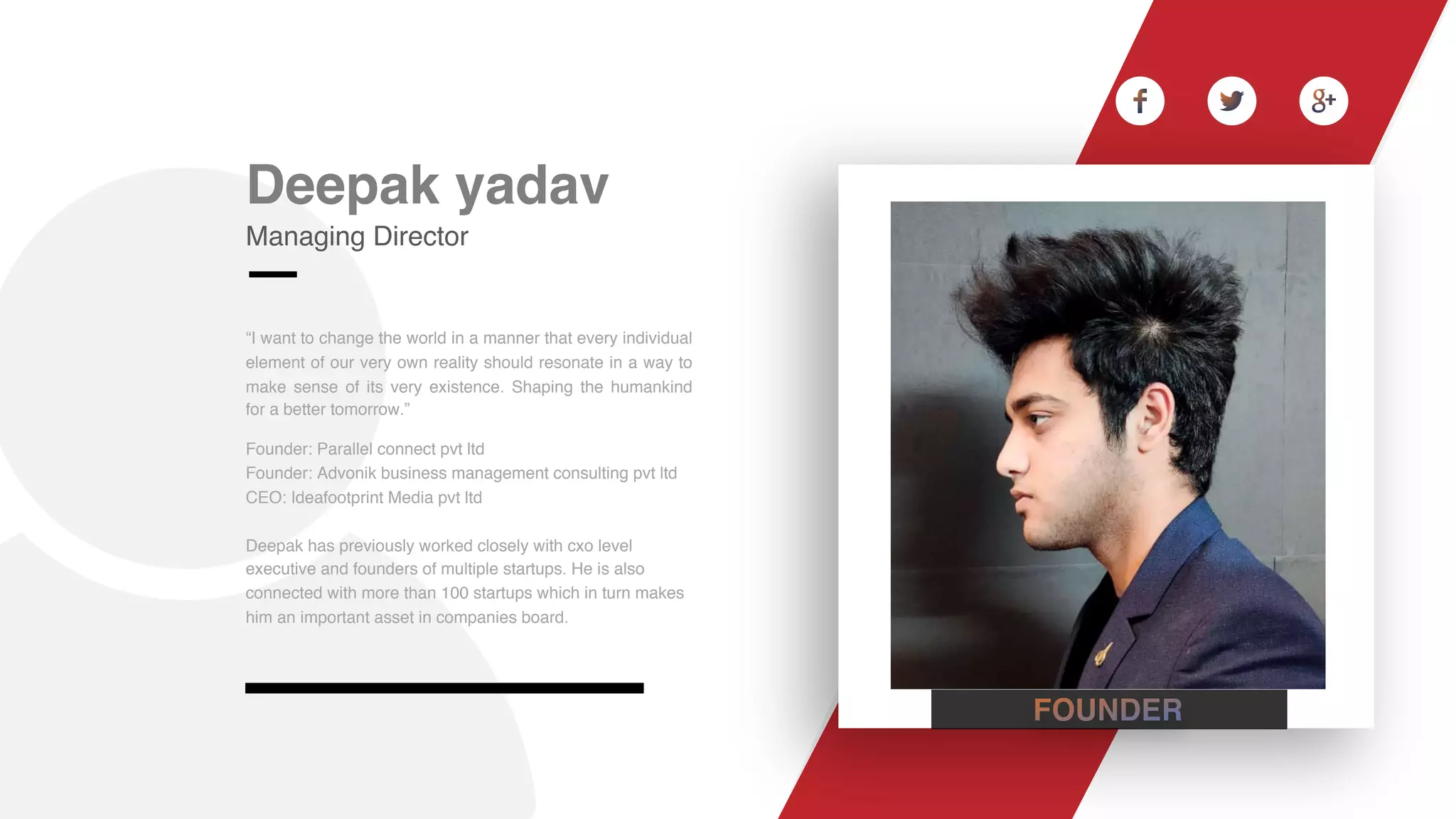 Parallel Connect Company profile | PPT