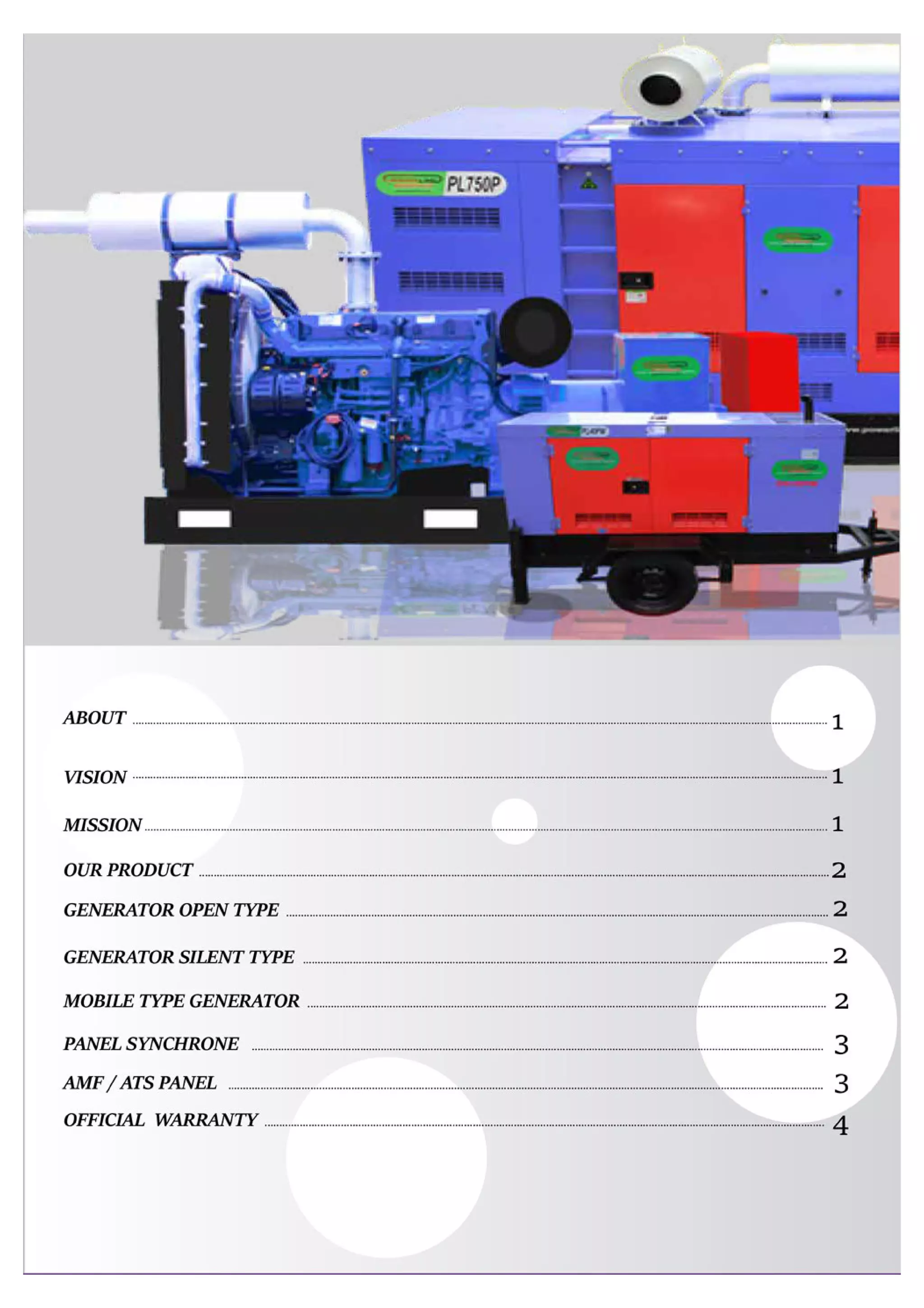 Company Profile Powerline Genset | PDF