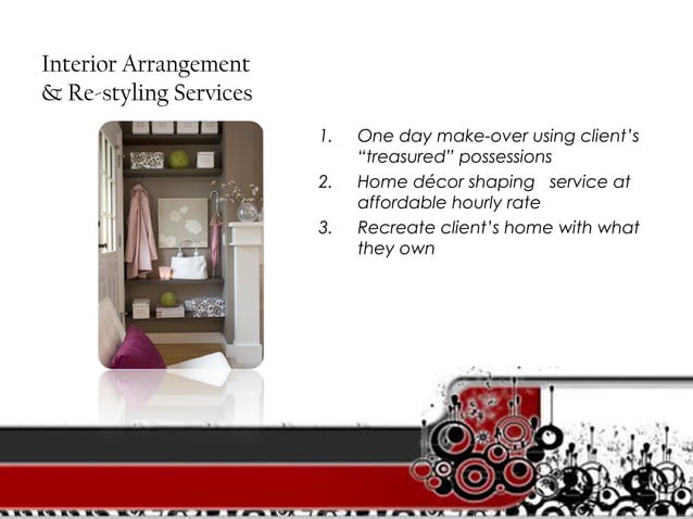 interior designer profile manila | PPT