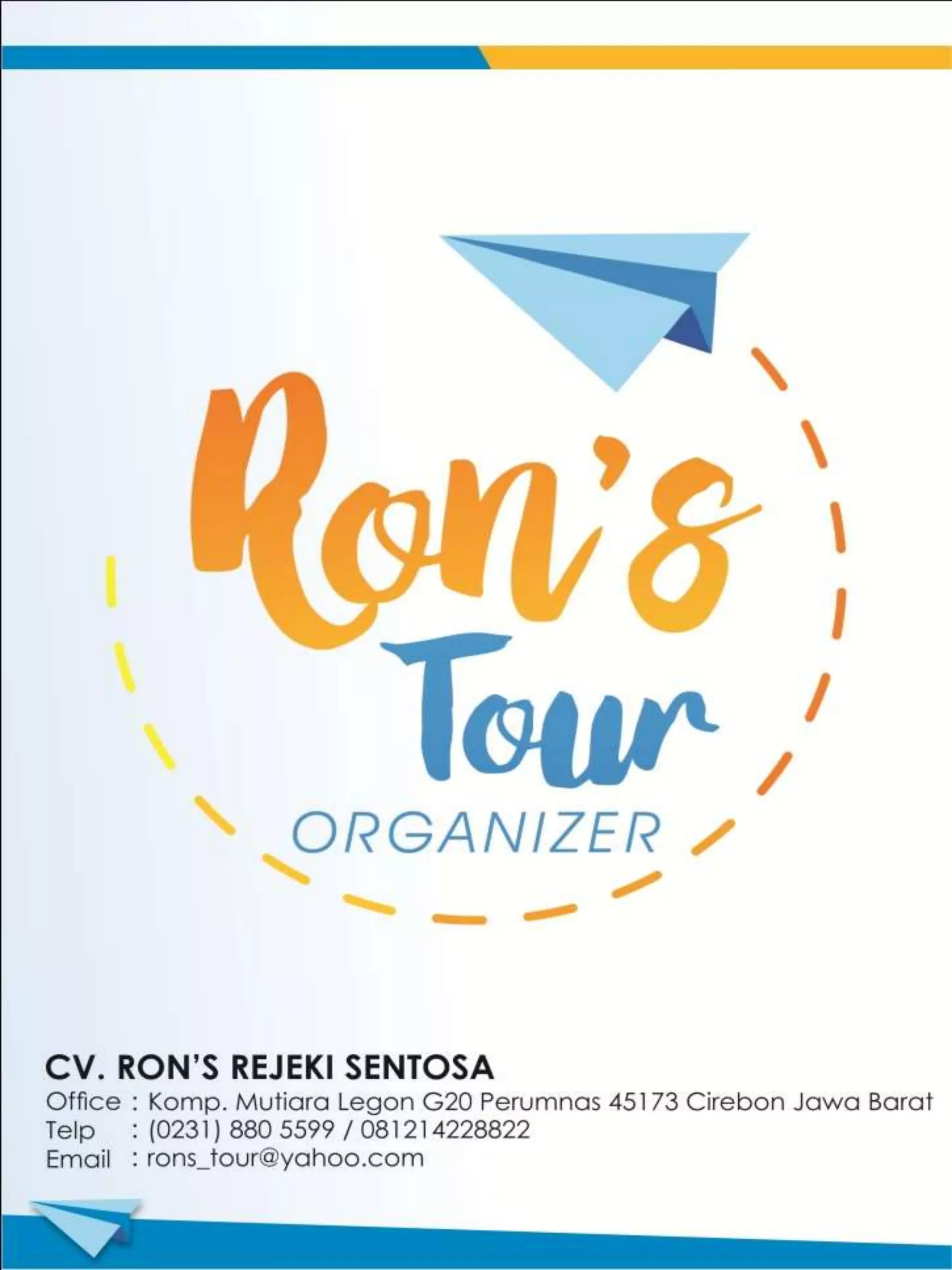 Company Profile Rons Tour Organizer | PPTX