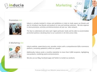 Inducia Company Profile | PPTX