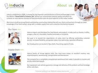Inducia Company Profile | PPTX