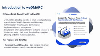 weDMARC: Reinventing Email Security for the Modern Era | PPT