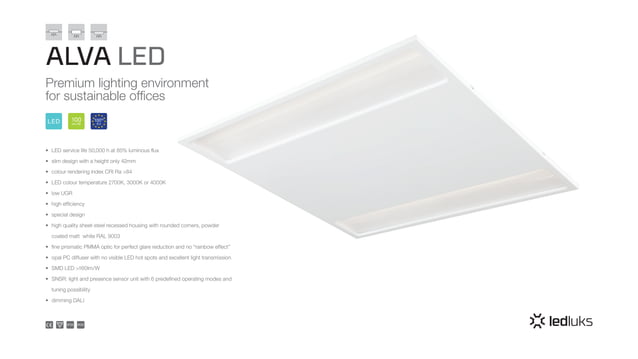 LED Luks Lighting Fixtures | PPT