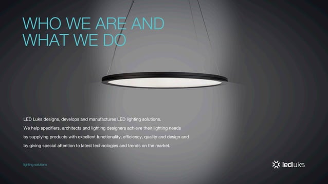 LED Luks Lighting Fixtures | PPT