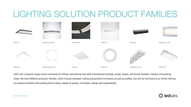 LED Luks Lighting Fixtures | PPT